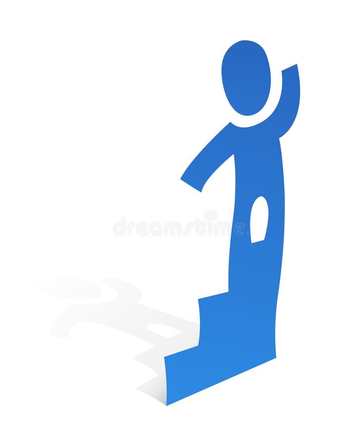 Pictogram with steps stock vector. Illustration of icons - 12703836