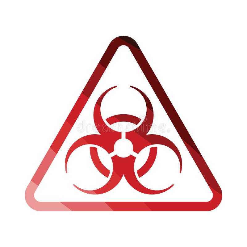 Pictogram Van Biohazard-schild Defensie, Beschermings of ...