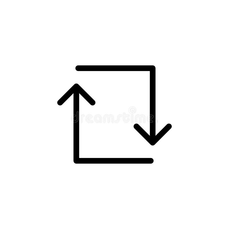 Pictogram Van De Pijl Van De Symboollijn Geschikt Voor Om Het Even Welk ... Pictogram Van De Pijl Van De Symboollijn Geschikt Voor Om Het Even Welk ...