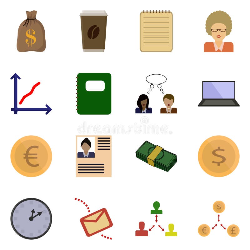 Pictogram Vastgestelde Opbrengst Vector Knoop Vector Illustratie ...