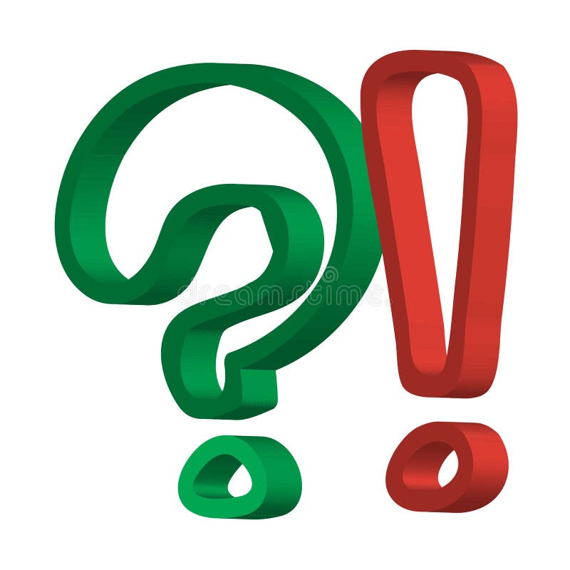 Pictogram Voor Uitroepteken Vector Illustratie - Illustration of ...