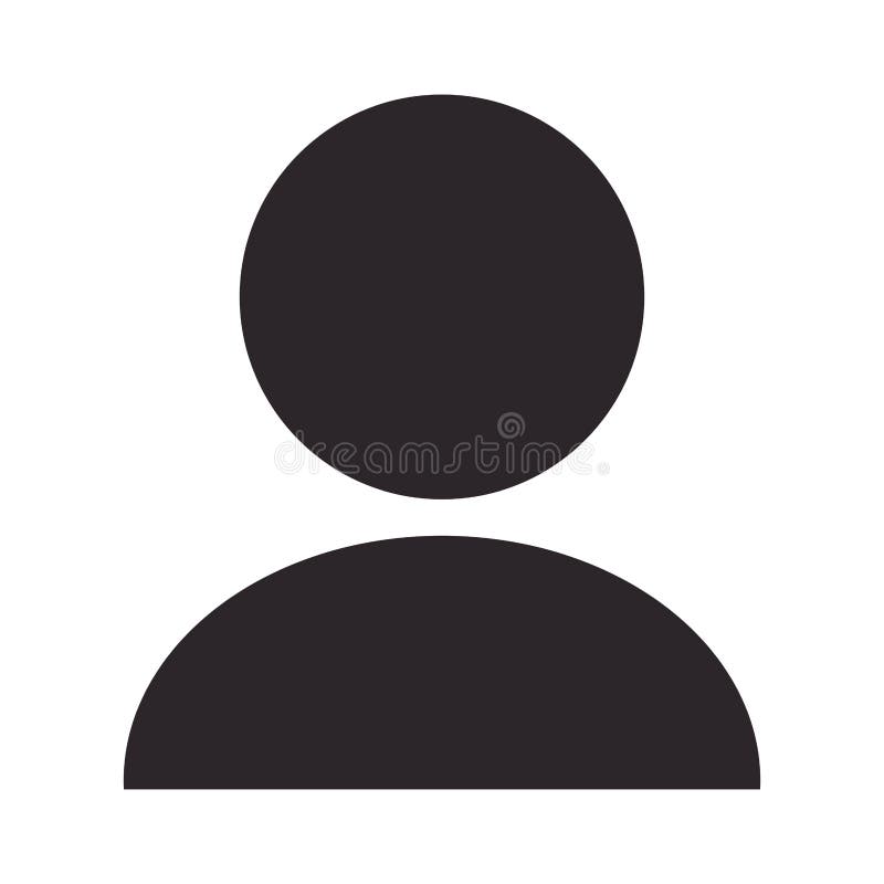 Pictograma Simple De La Persona Stock de ilustración - Ilustración de ...