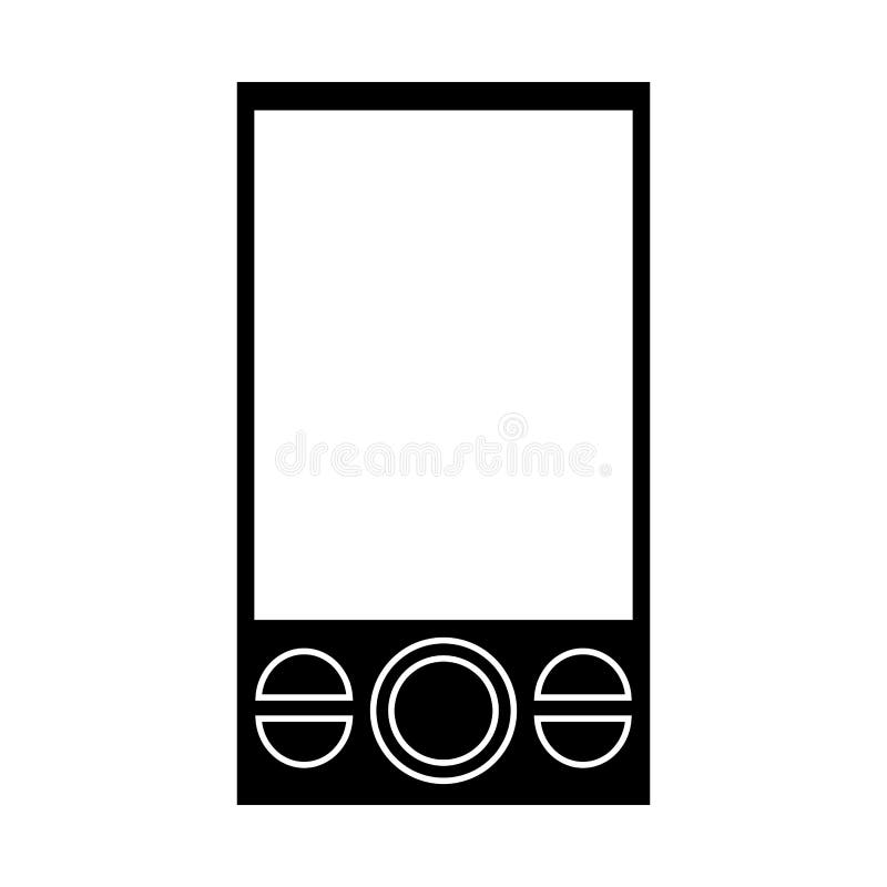 Pictogramme Mobile De Communication De Technologie De Smartphone ...