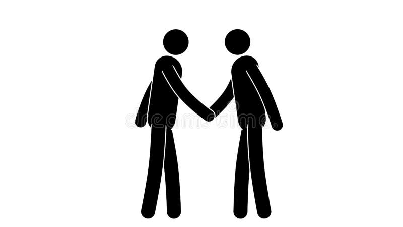 Handshake of two men stock footage. Video of collaboration - 137100022