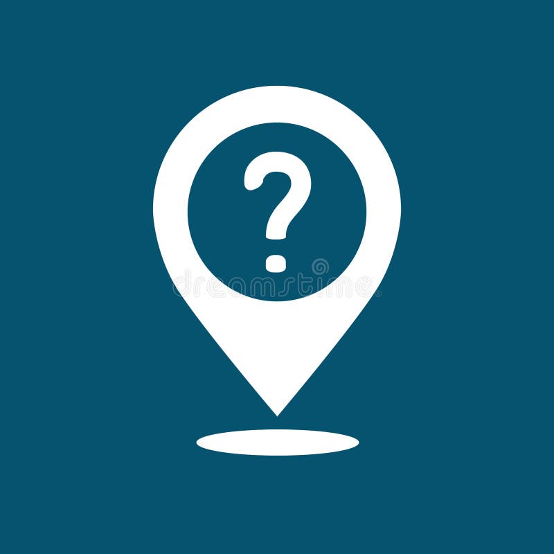 Pictograph of Question Mark. Pictograph of Pin Question Stock Vector ...