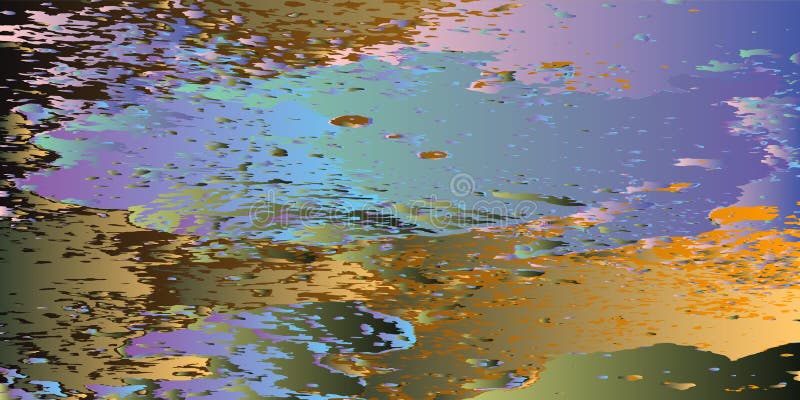 Picture with Abstract Spots. Colored Spotted Background Stock ...