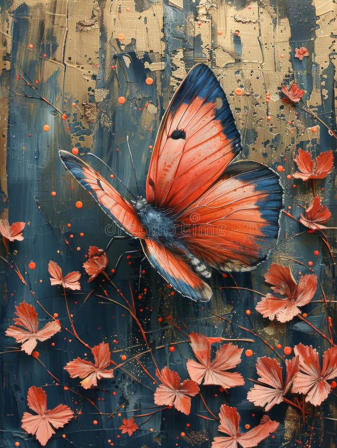 Picture Acrylic Seen Creative Stock Illustration - Illustration of ...