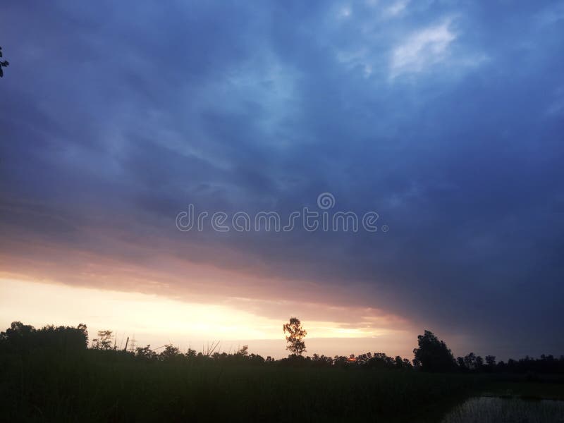 This Picture is Amazing Sun Hide Moment Stock Image - Image of moment ...