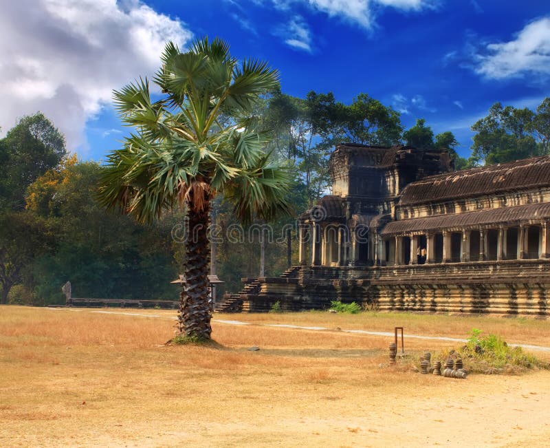 Picture of Angkor Wat stock photo. Image of famous, heritage - 38439702