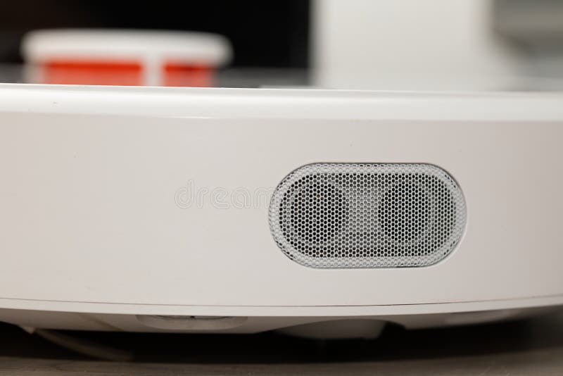 Automatic robot hoover stock image. Image of housekeeping - 168868357