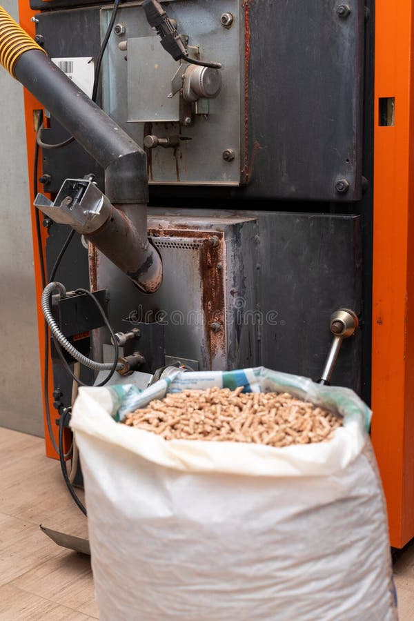 Central heating system stock image. Image of fireplace - 233677549