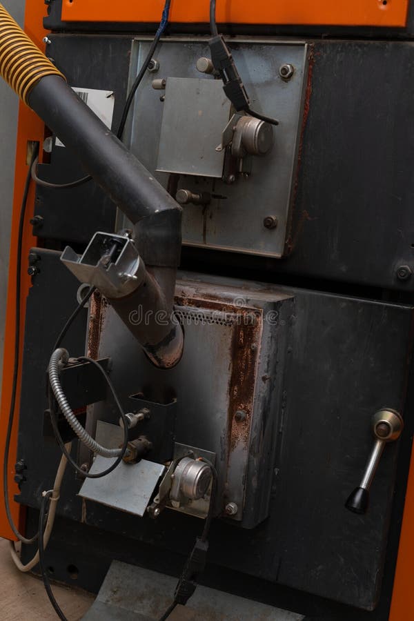 Central heating system stock photo. Image of fireplace - 233677664