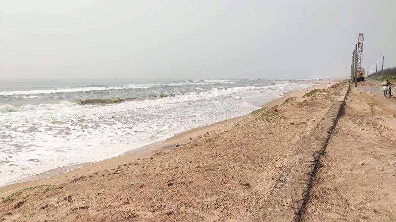 A Picture of Beach Side Way in Morning Stock Photo - Image of morning ...