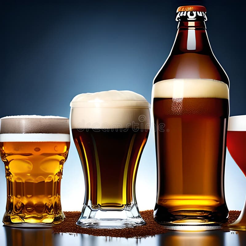 A picture of beer stock illustration. Illustration of bottle - 272534294