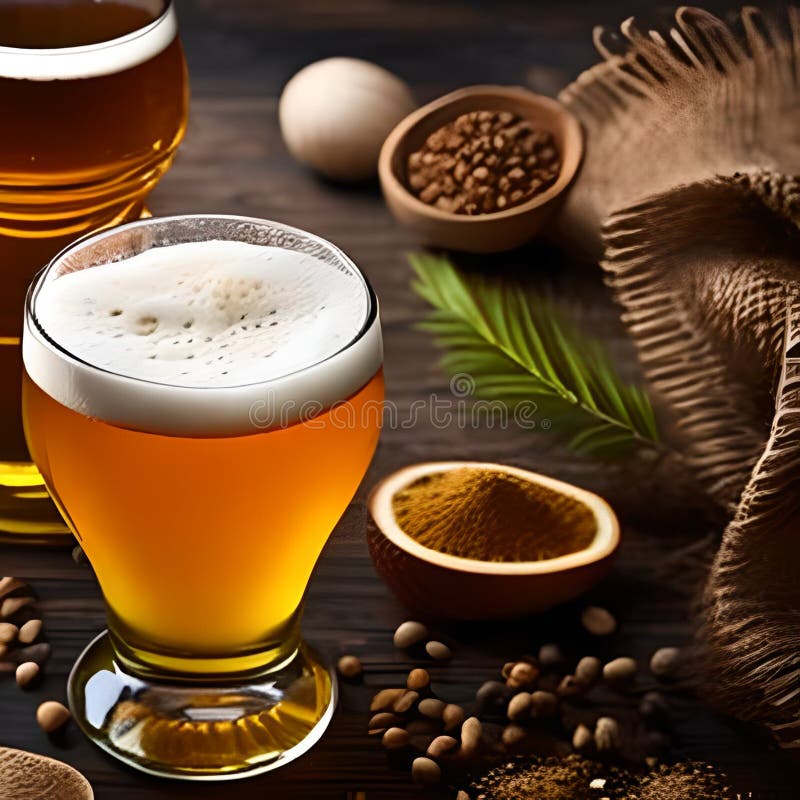 A picture of beer stock illustration. Illustration of dessert - 272533778