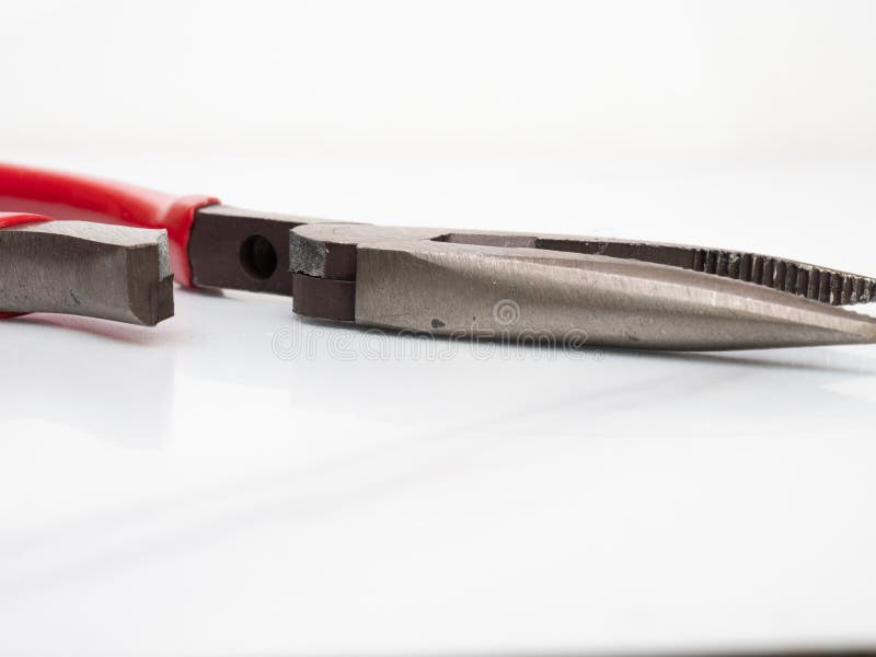 PIcture of a Broken Plier Isolated Stock Image - Image of grip, tools ...