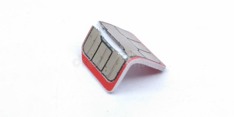 A picture of broken sim , stock photo. Image of concept - 153267418