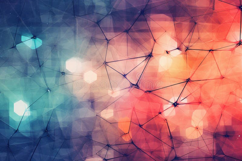 A Picture of a Bunch of Different Colored Lights. Generative AI Image ...