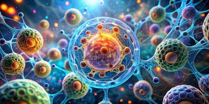 Picture of Cell Function Tissue Structure Science Generative AI Stock ...