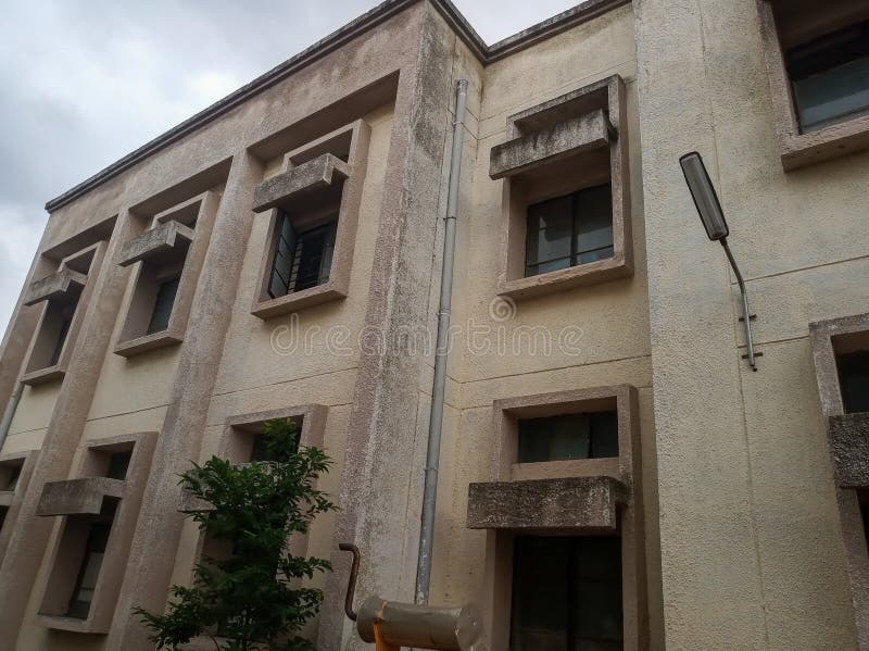 Picture of Cement Building. Stock Image - Image of estate ...