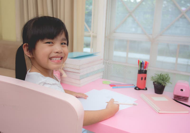 Picture of Children Doing Home Work . Stock Photo - Image of homework ...