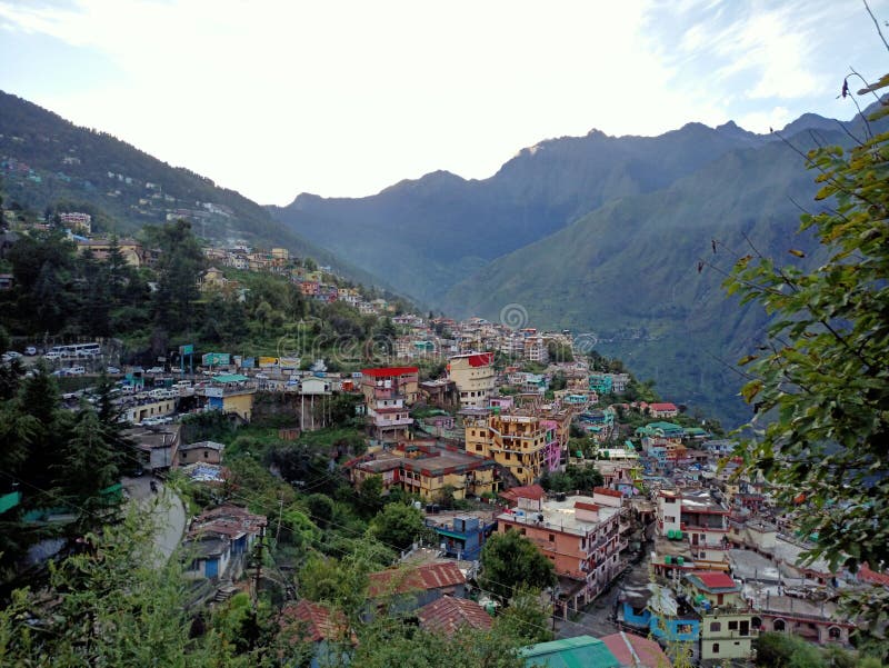 View from Joshimath stock image. Image of brown, color - 64472825