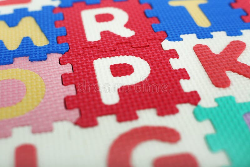 Picture of Colorful Alphabet Blocks Stock Photo - Image of letter ...
