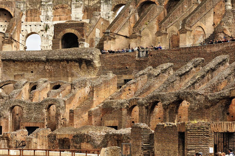 A picture of the colosseum editorial stock photo. Image of horizontal ...