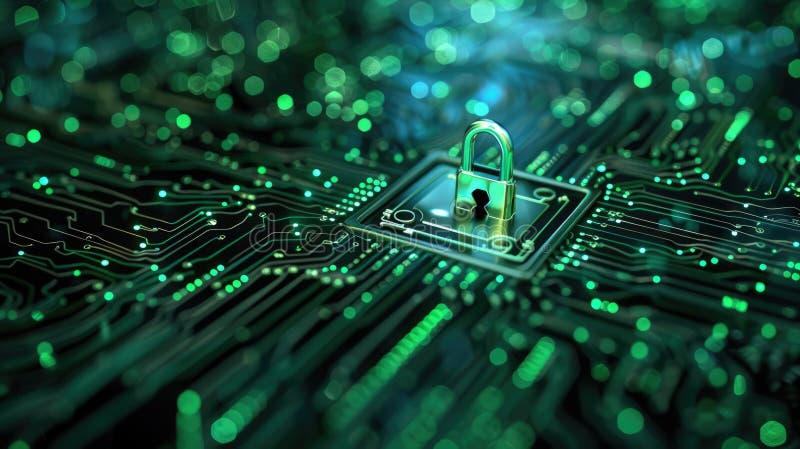 Picture of Complex Security Guard System To Protect Dangerous Hacking ...