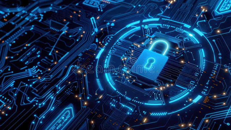 Picture of Complex Security Guard System To Protect Dangerous Hacking ...