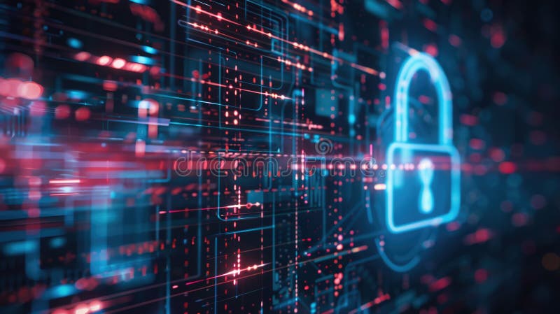 Picture of Complex Security Guard System To Protect Dangerous Hacking ...