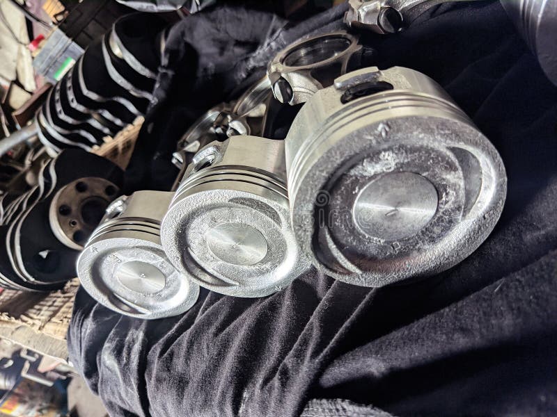 This is a Picture of a Component in a Car Engine, Piston, Crankshaft ...