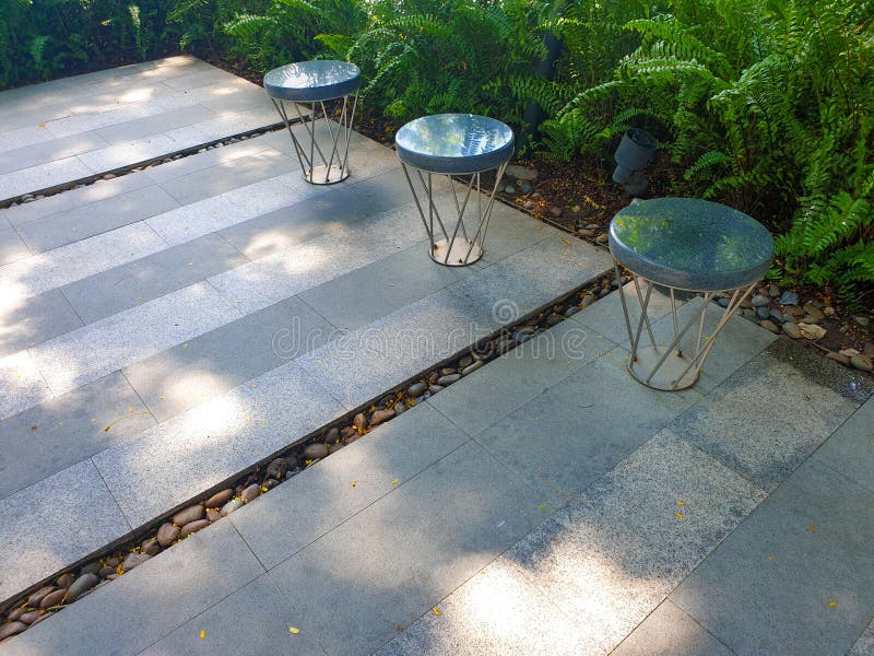 Picture of the Corridor in Front of a Building. Stock Photo - Image of ...