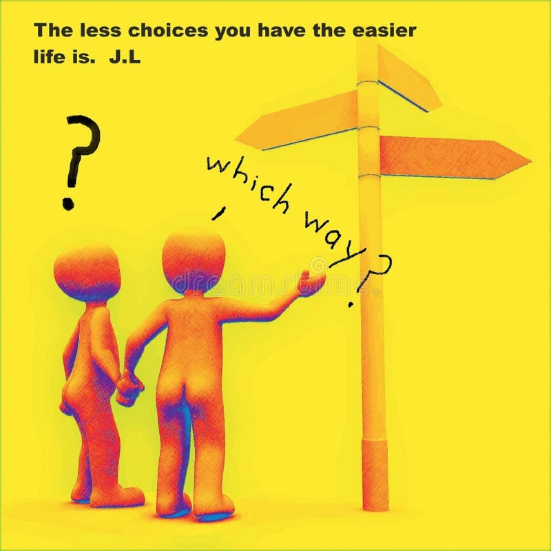 Decisions stock illustration. Illustration of couple - 243747224