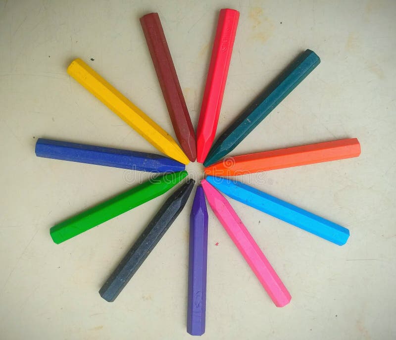 Crayons life. stock photo. Image of pictureoftheday - 130515664