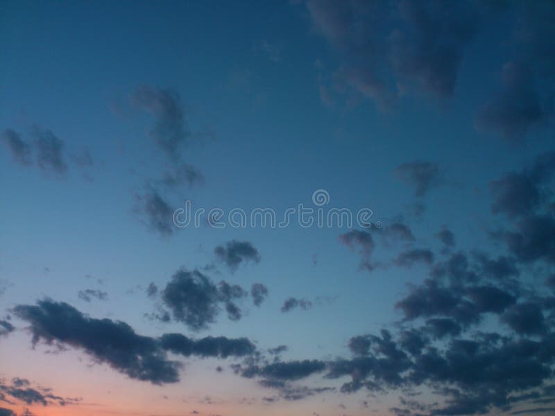 Picture Dark Evening Sky with Grey Clouds Stock Image - Image of dark ...