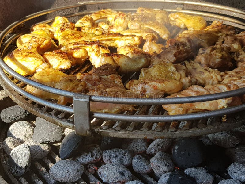 Chicken barbecue stock image. Image of creativity, design - 104852869