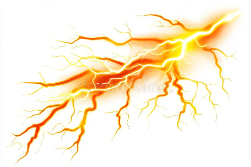 The Picture Depicts a Lightning Storm with a Thunder Effect ...