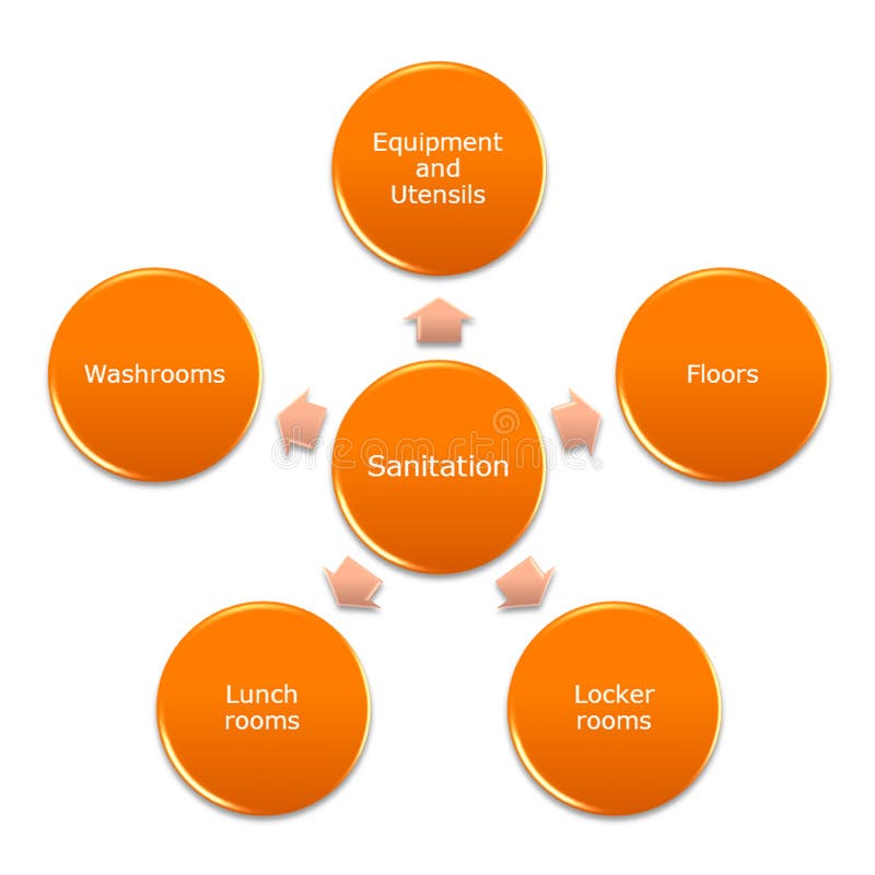 Sanitation Program Management Stock Illustration - Illustration of ...