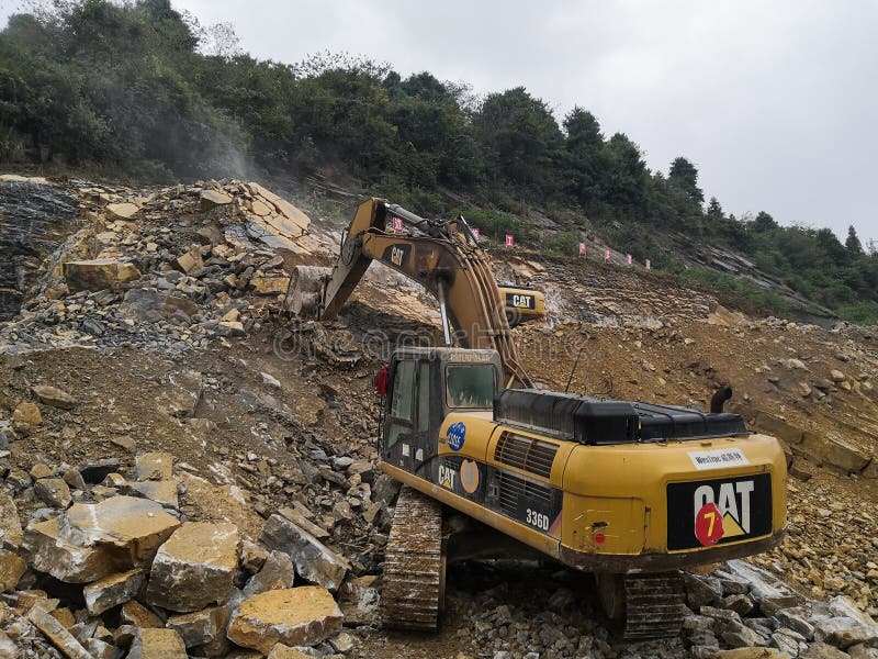 The Earthwork Activity Construction Site Editorial Photography - Image ...