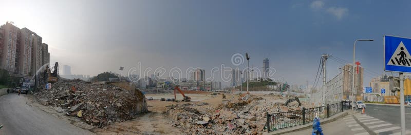 Earthwork Activity Construction Site Editorial Stock Photo - Image of ...