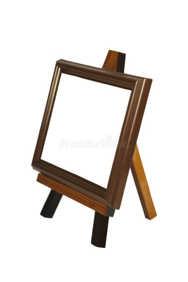Picture on an easel stock image. Image of painting, product - 11675629