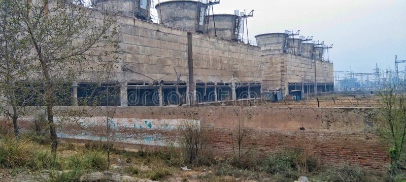 This is a Picture of a Factory that is Completely Destroyed Editorial ...