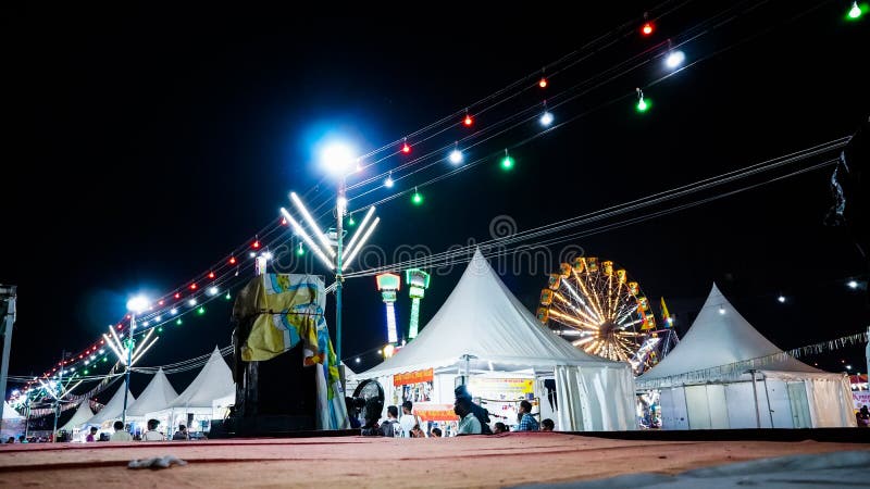 Picture of Fair Event in a Big Field Editorial Photo - Image of ...