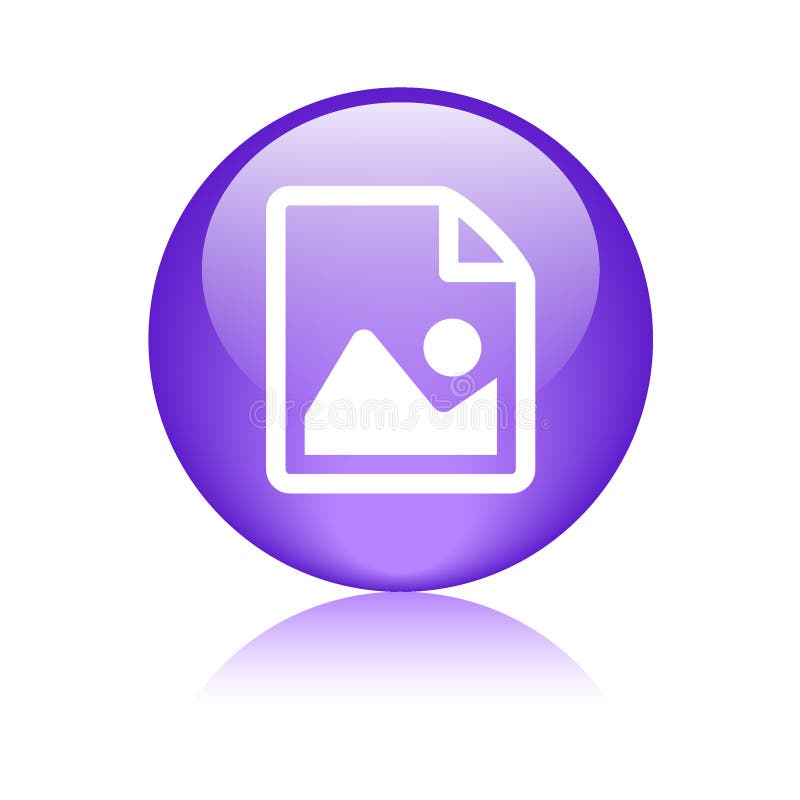 Picture file format icon stock illustration. Illustration of ...