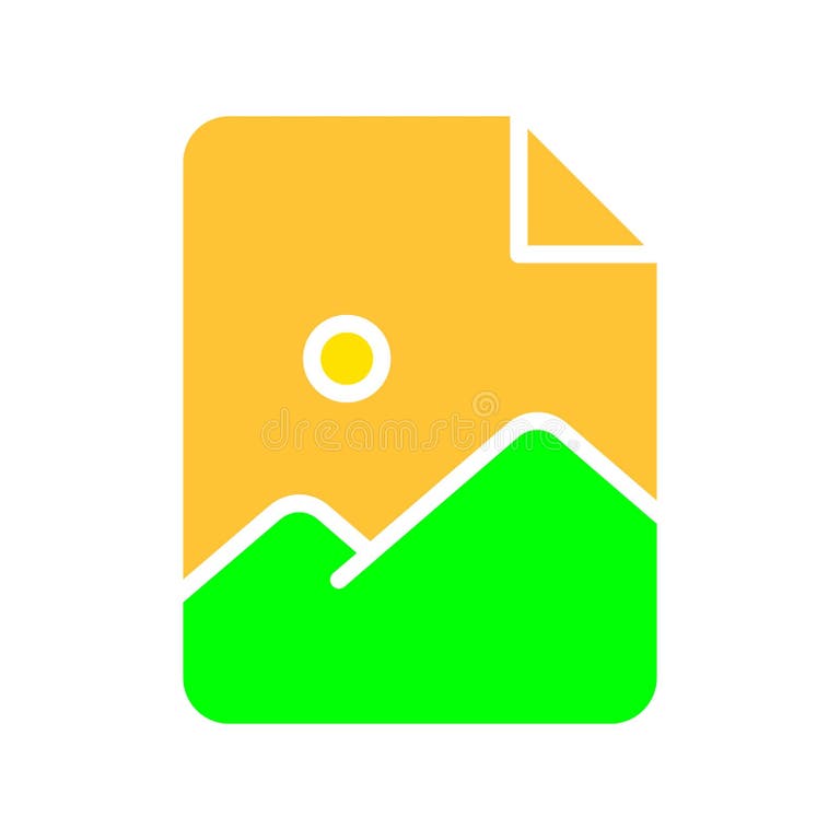 Picture File Line Icon. Information, Folder, Document, Work, Computer ...