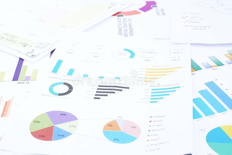 Picture of financial paper stock image. Image of future - 137286405