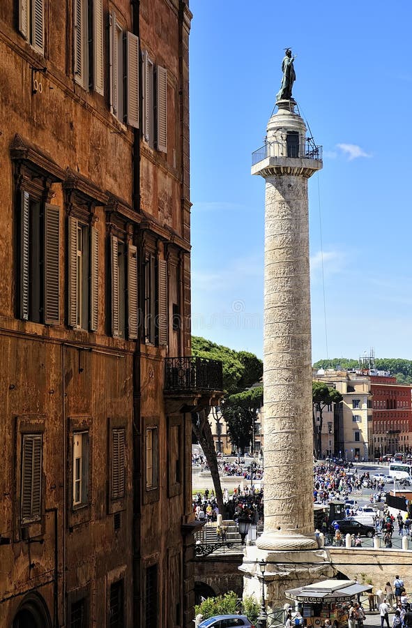 A Picture of Fori Imperiali Editorial Photo - Image of history ...