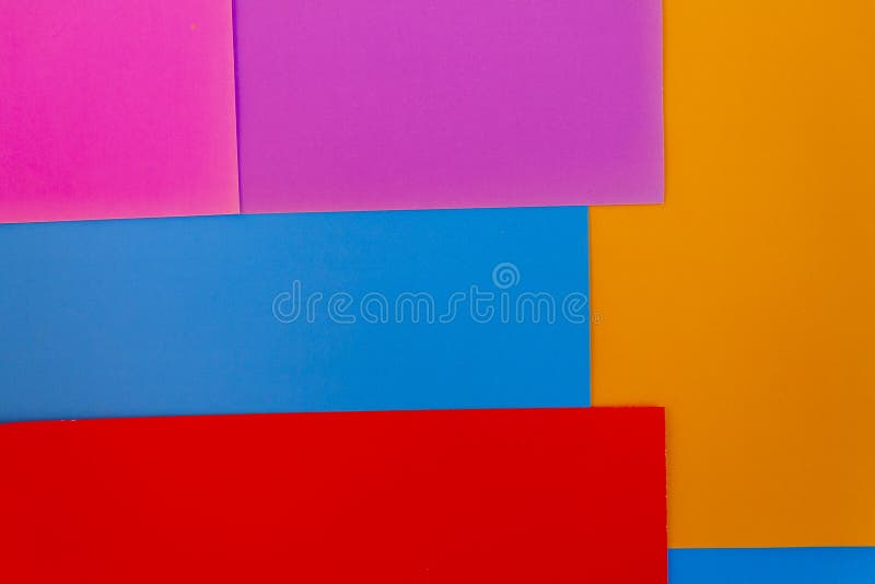 Picture in the Form of a Set of Multi-colored Squares and Rectangles ...