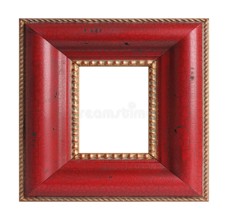 Square Carved Oak Picture Frame Stock Image - Image of carved ...